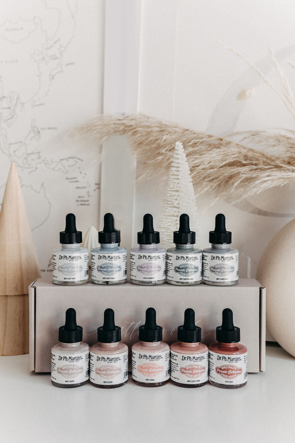 Muted Calligraphy Inks | Pastel Calligraphy Inks – Written Word ...