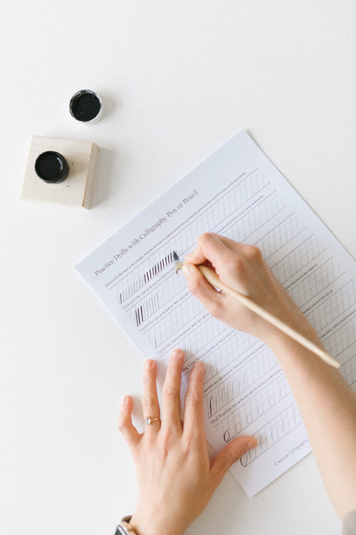 Modern Calligraphy Mini Workshop – Written Word Calligraphy and Design