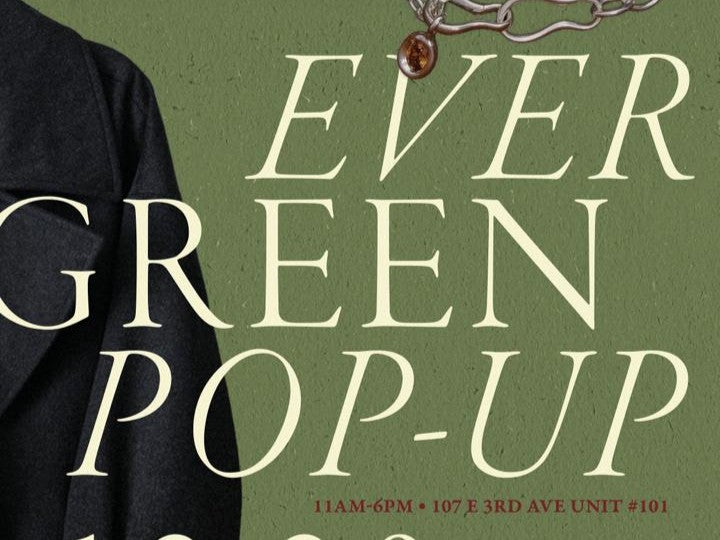 Save the Date! Evergreen Pop-up December 20 – Written Word Calligraphy ...