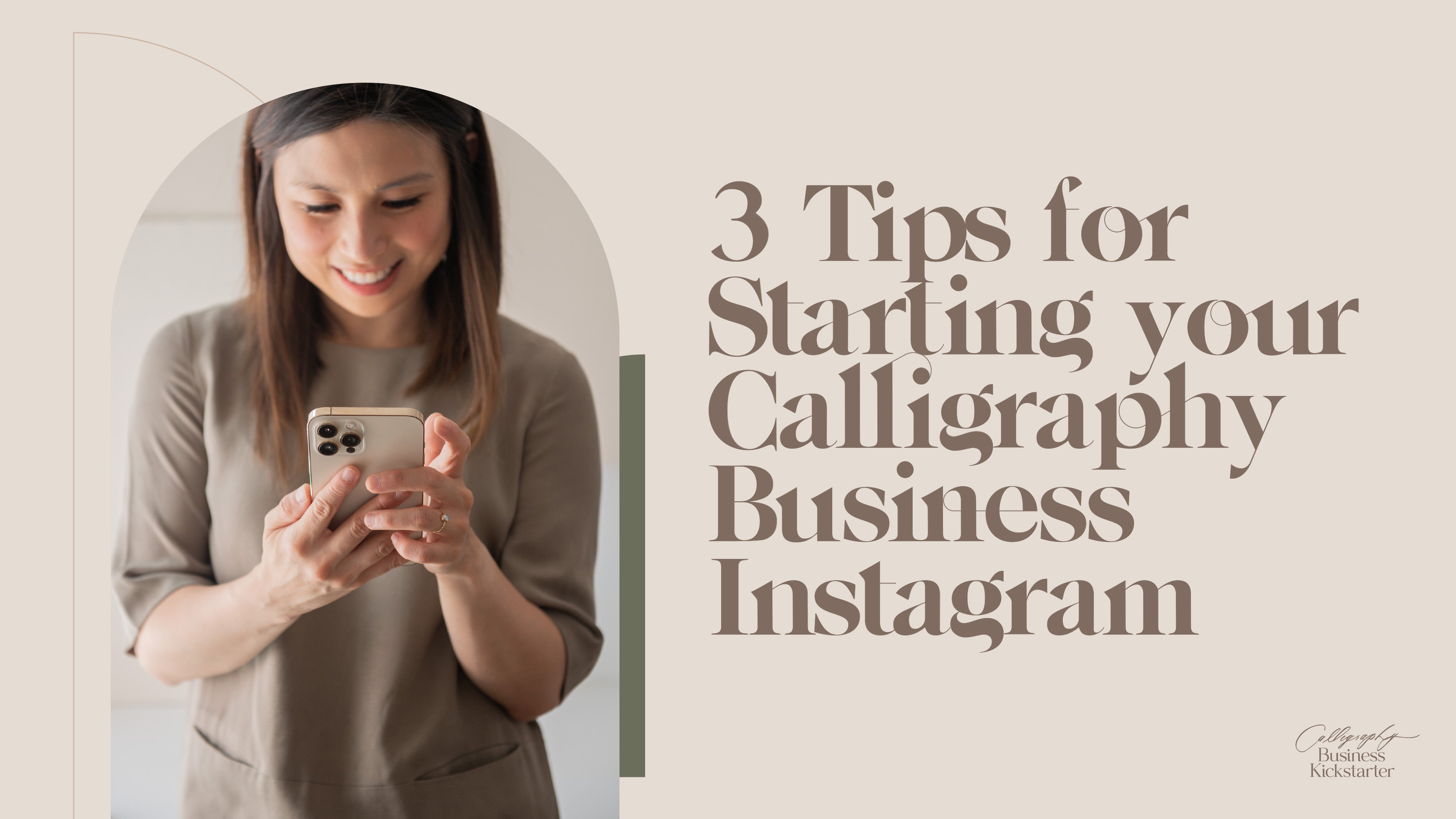 3 Tips for Starting Your Calligraphy Business Instagram – Written Word ...