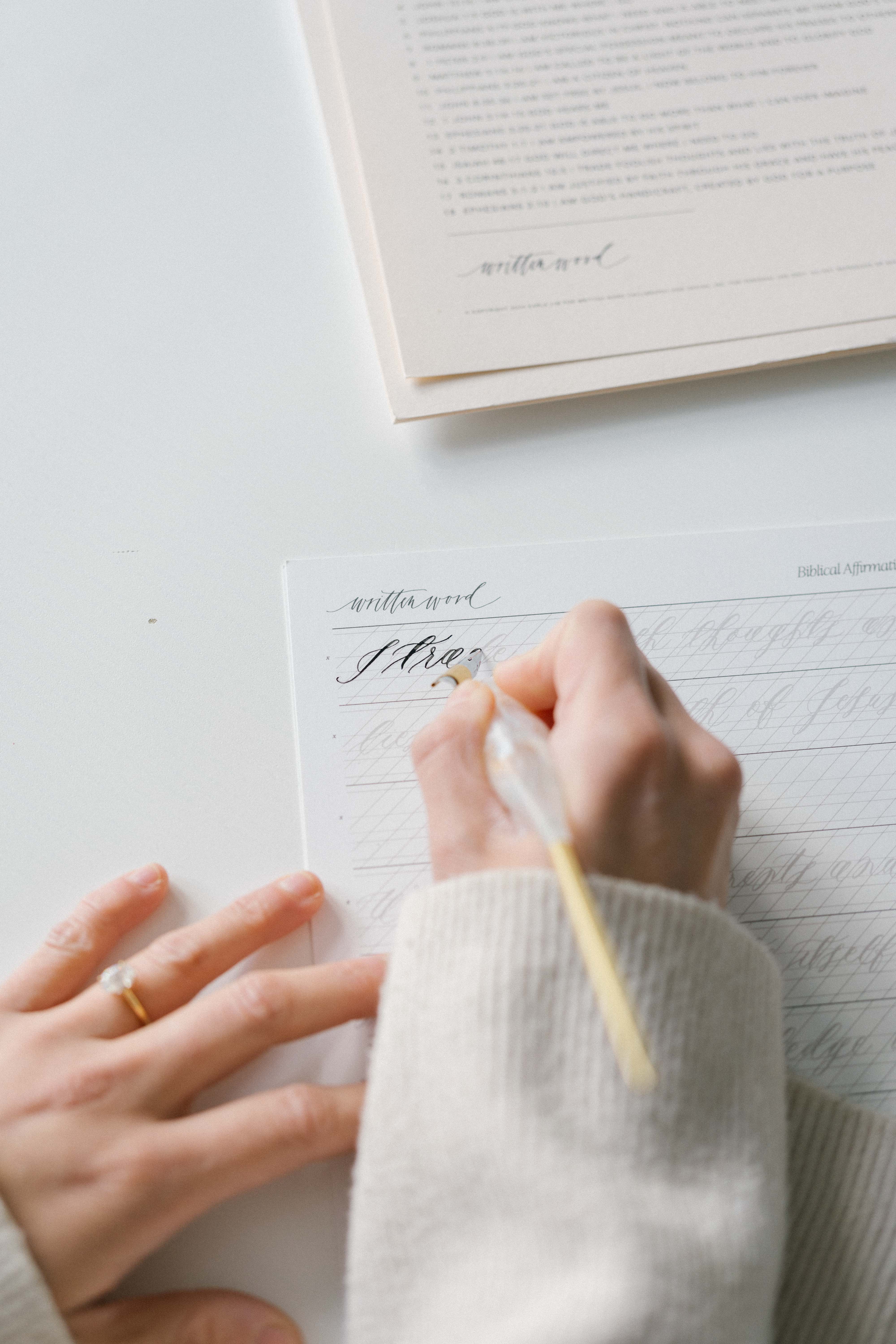 Learn Modern Calligraphy – Written Word Calligraphy and Design