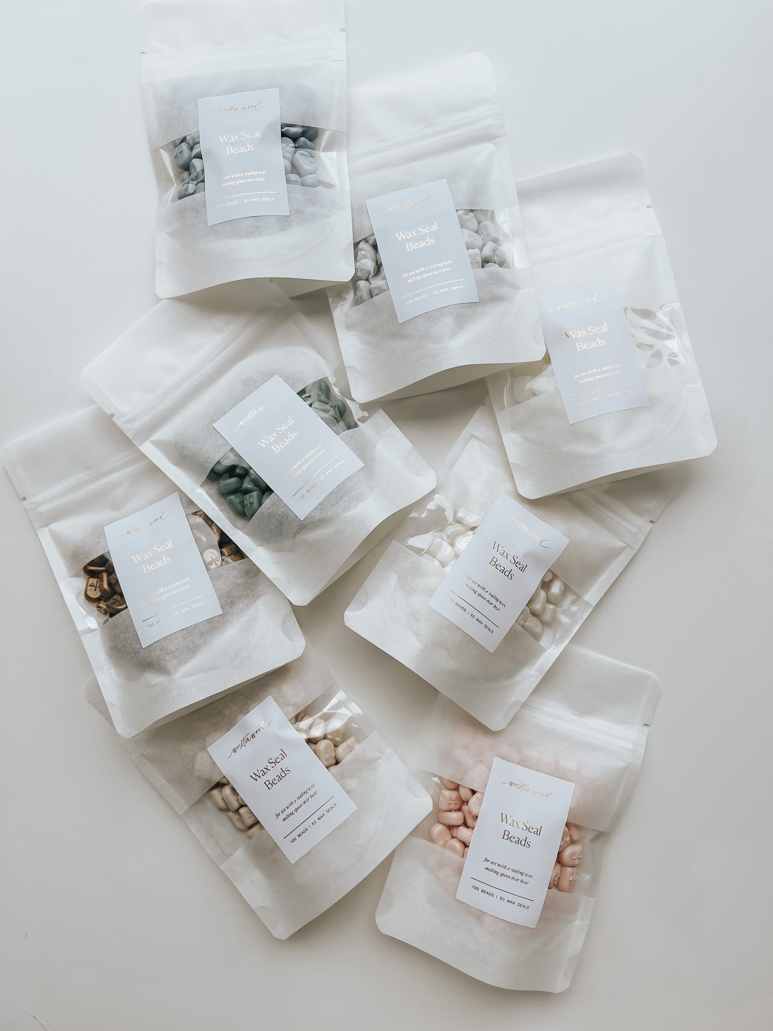 Wax Seal Beads – Written Word Calligraphy and Design