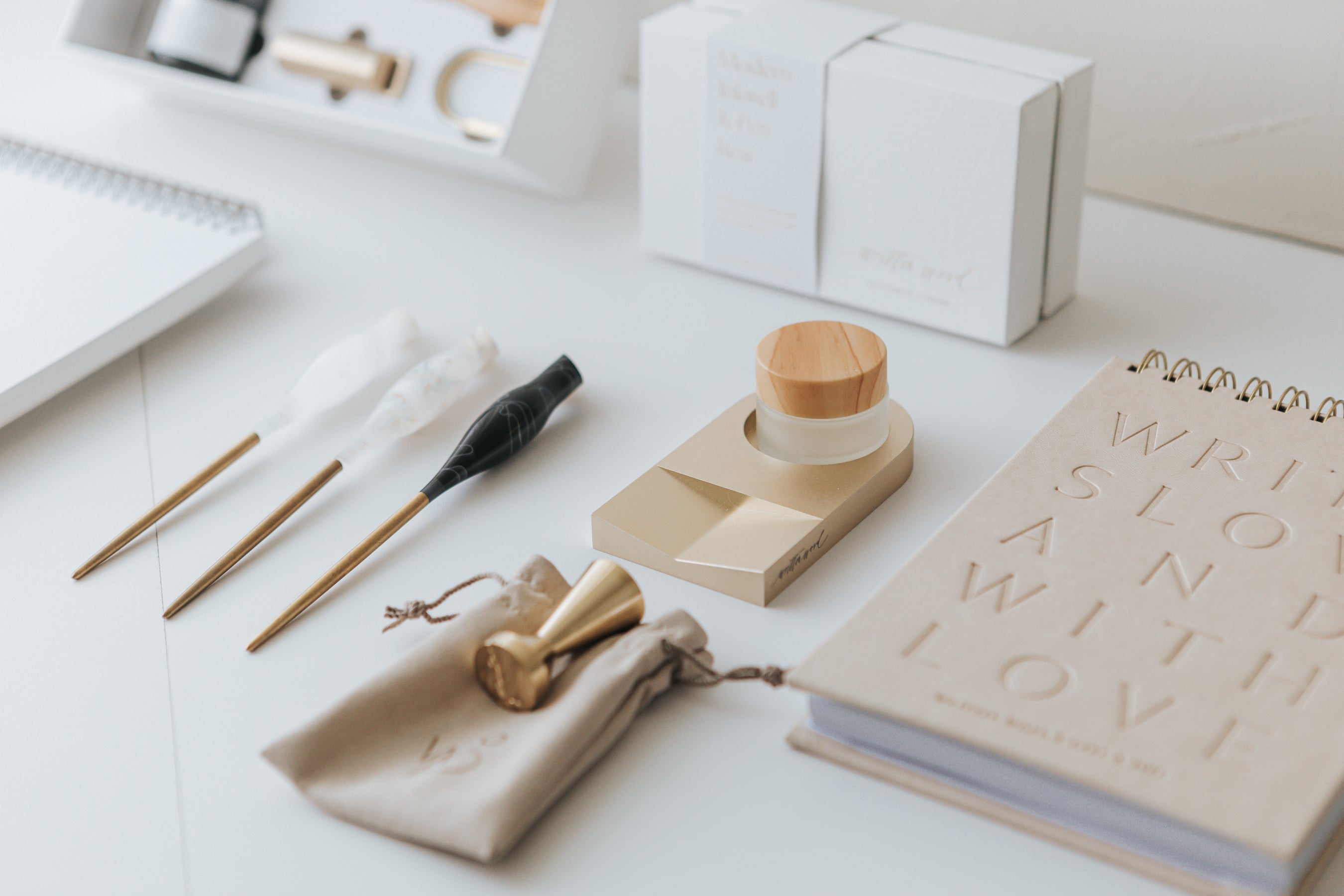 Stationery and Accessories – Written Word Calligraphy and Design