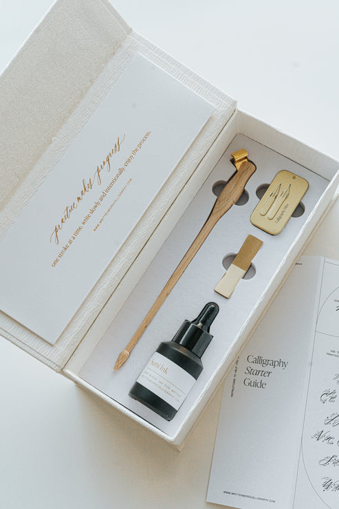 Mini Calligraphy Starter Gift Set | Modern Calligraphy Starter Kit ...