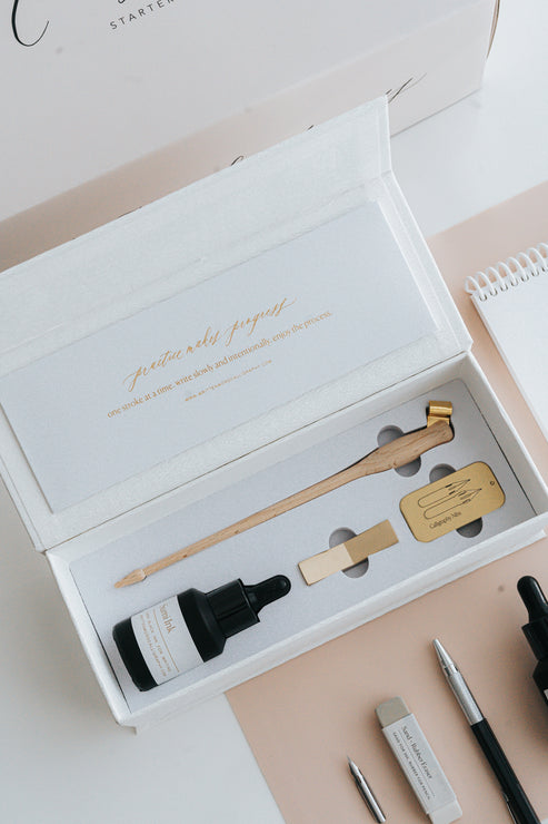 Beginner Calligraphy Starter Kit | Modern Calligraphy Supplies Bundle ...