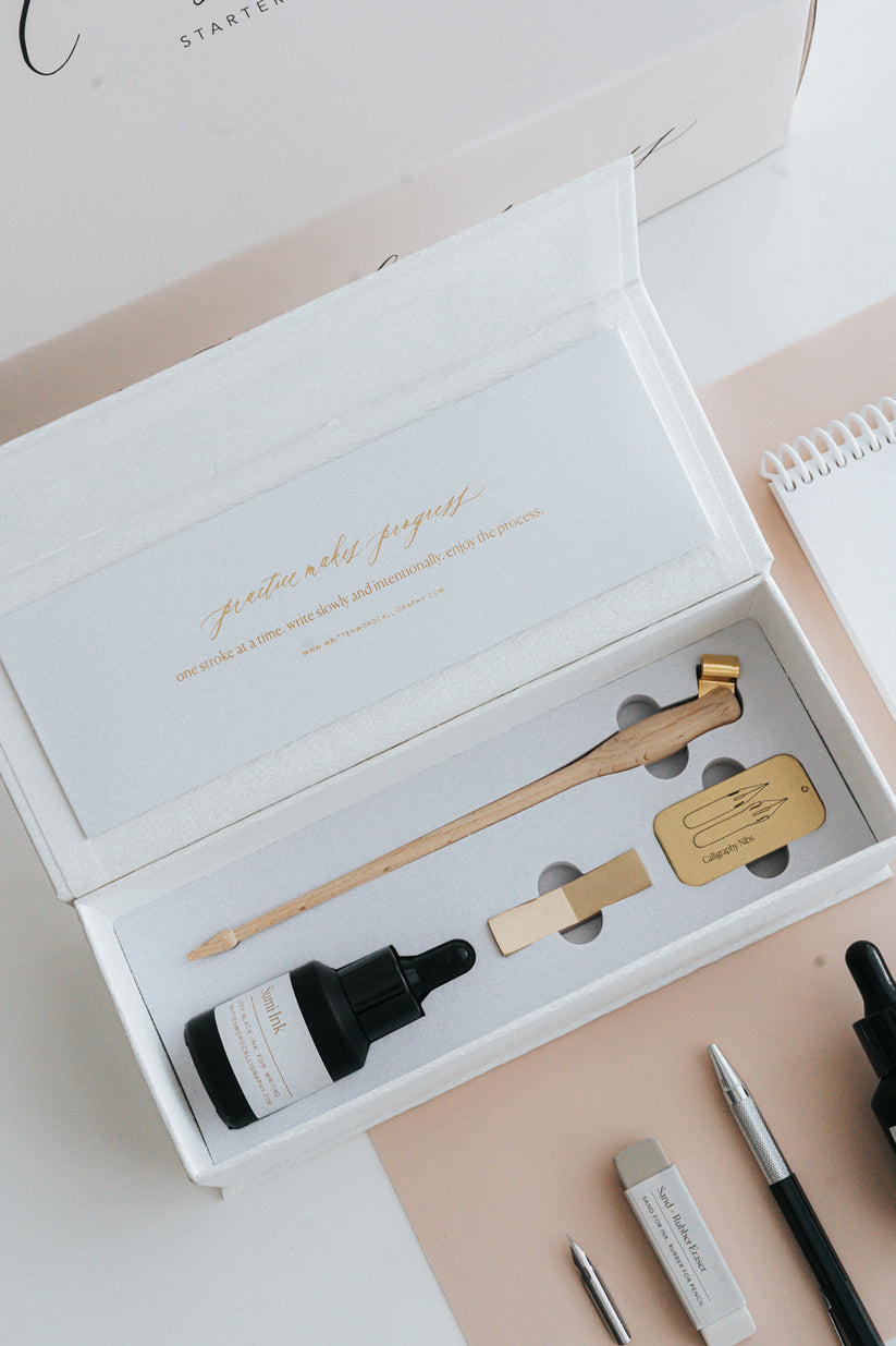 Beginner Calligraphy Starter Kit | Modern Calligraphy Supplies Bundle ...