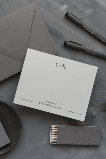 Personalized Stationery Lookbook – Written Word Calligraphy and Design