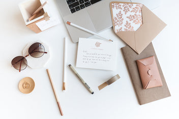 Personalized Stationery Lookbook – Written Word Calligraphy and Design