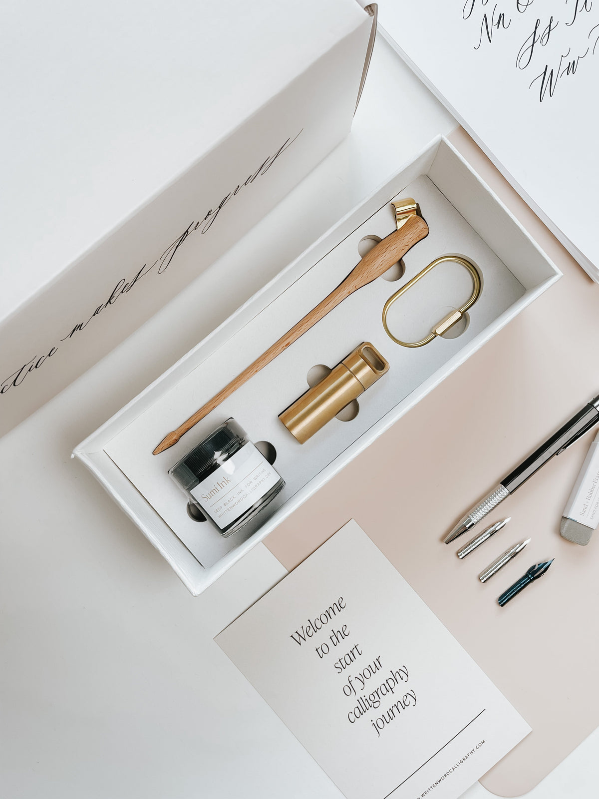 Ultimate Beginner Calligraphy Starter Kit | Modern Calligraphy Supplies ...